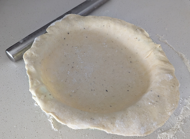 Perfect Savory Parmesan Peppercorn Pie Crust Recipe